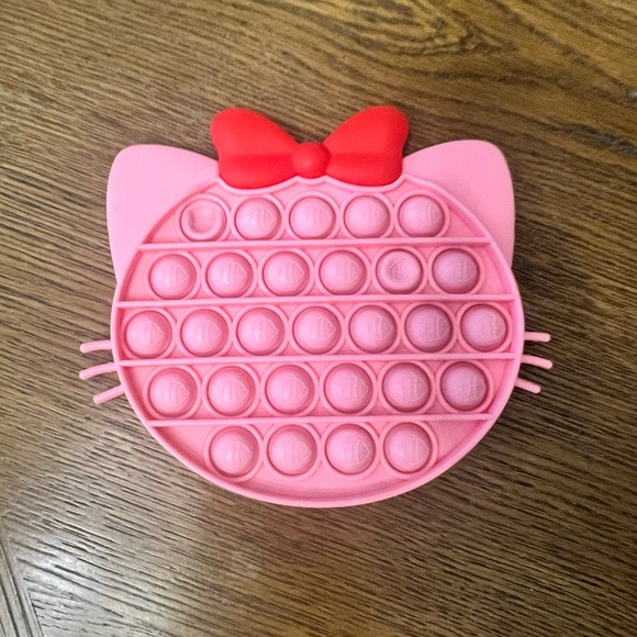 Toys | Pop It Fidget Toy Sensory Hello Kitty Pink Game Distraction ...